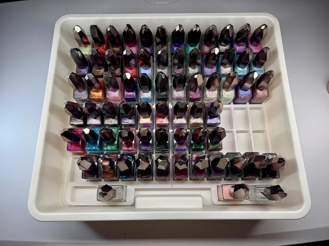 Custom Nail Polish Organizer Trays | 3D Printed | for Drawers or Carts ...
