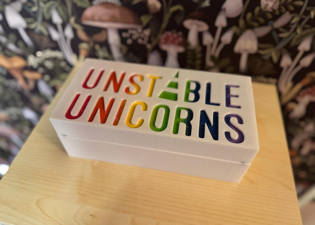 Unstable Unicorns Game Case 3D Printed & Painted Does Not Include Game ...
