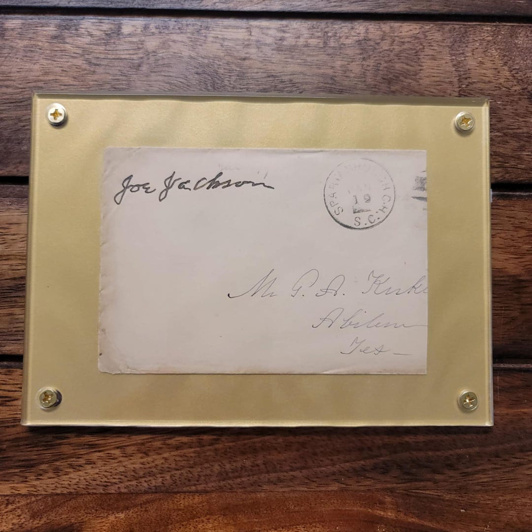 Shoeless Joe Jackson Autographed Baseball Display-signature/autograph ...