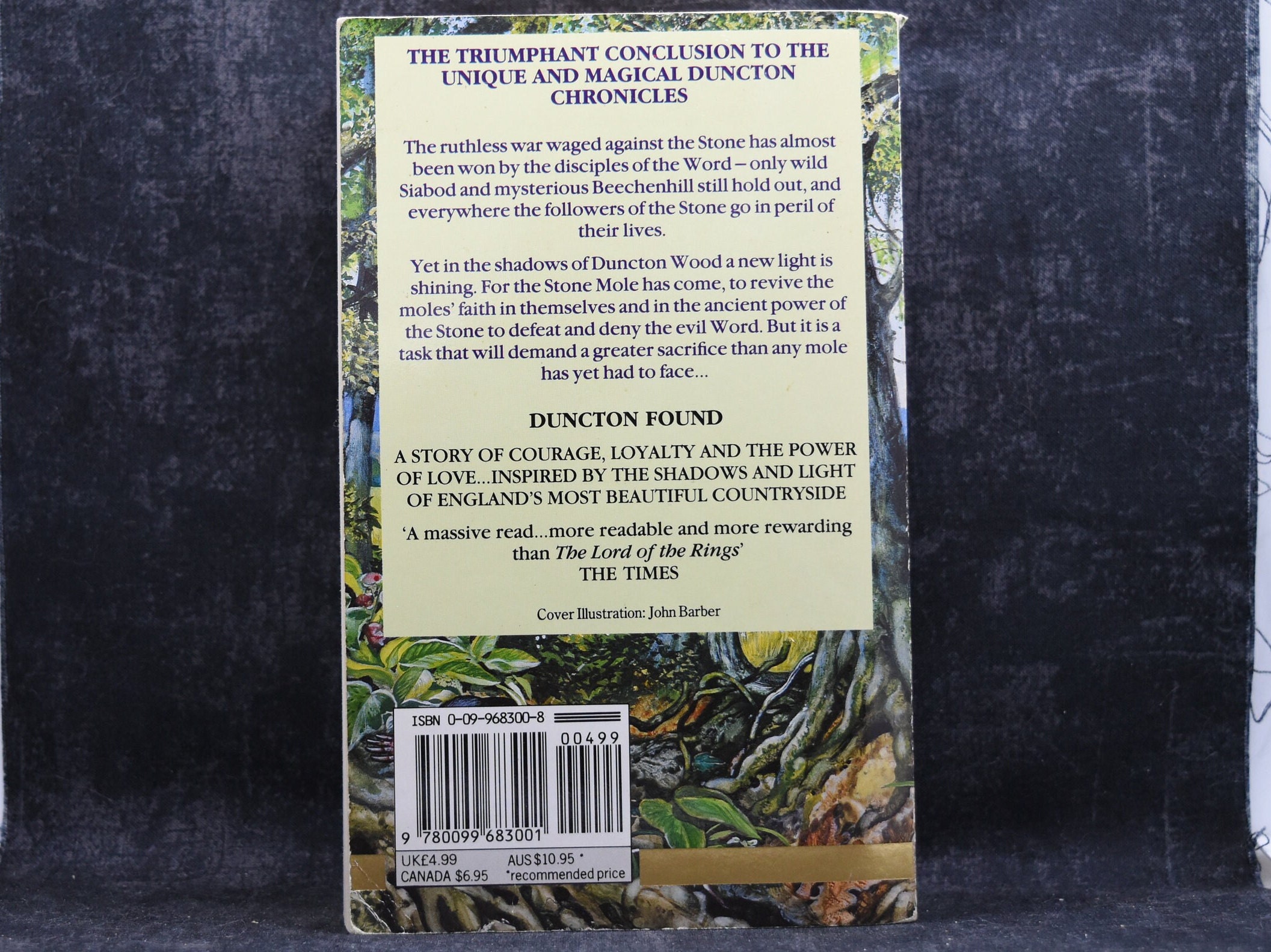 Used Book Duncton Found by William Horwood - Etsy