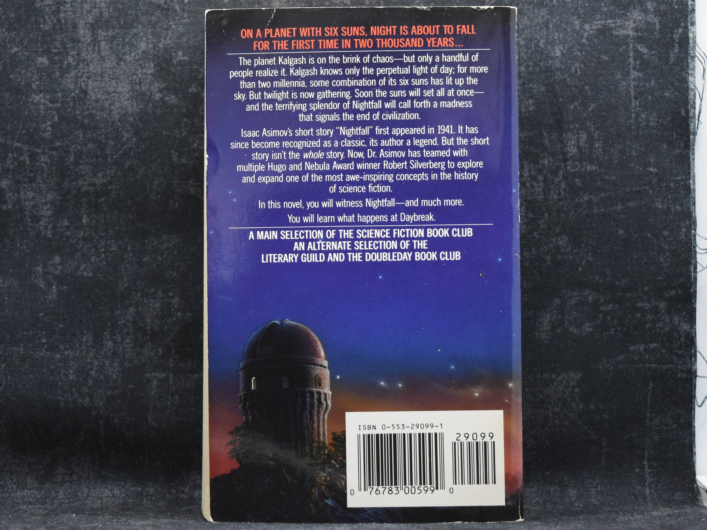 Used Book Nightfall by Robert Silverberg and Isaac Asimov - Etsy