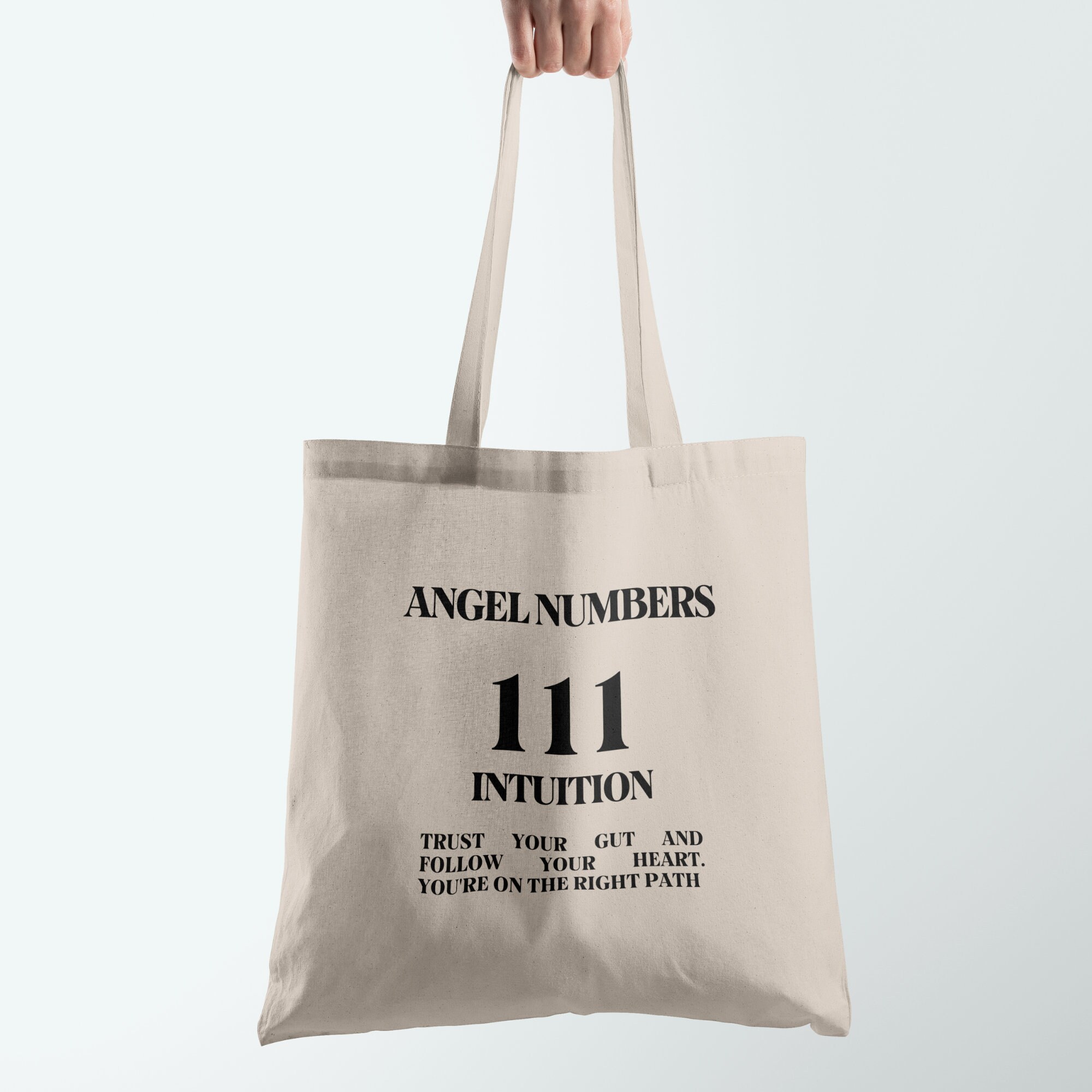111 Angel Number, Aesthetic Tote Bag, Cute Tote Bag, Trendy Tote Bag ...