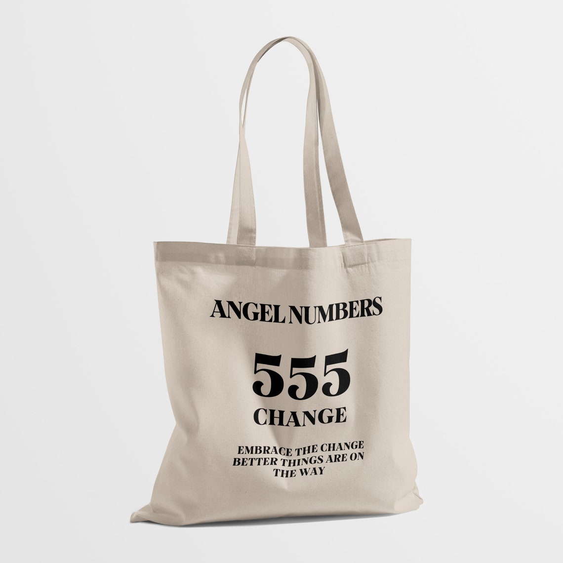 555 Angel Number, Aesthetic Tote Bag, Cute Tote Bag, Trendy Tote Bag ...