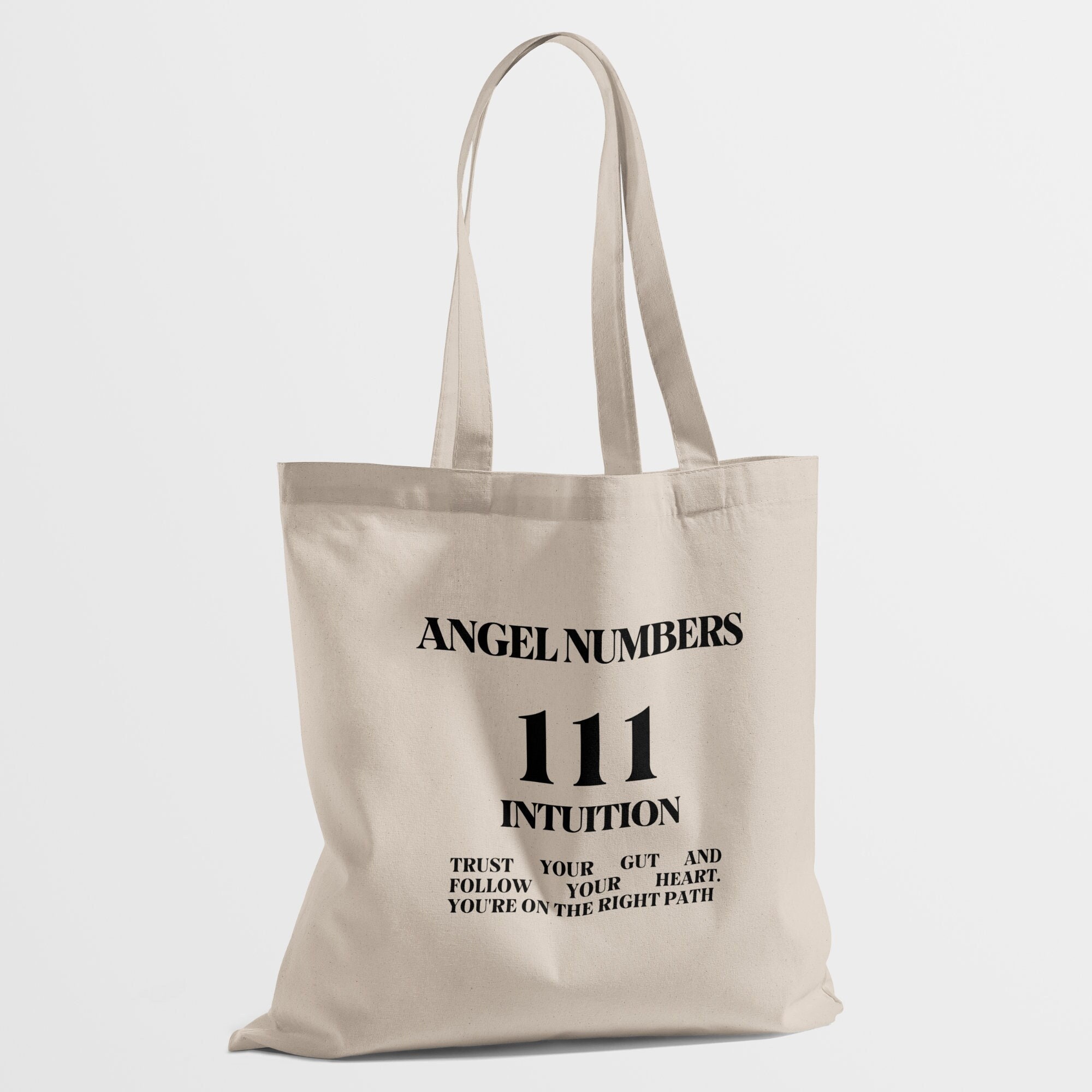 111 Angel Number, Aesthetic Tote Bag, Cute Tote Bag, Trendy Tote Bag ...