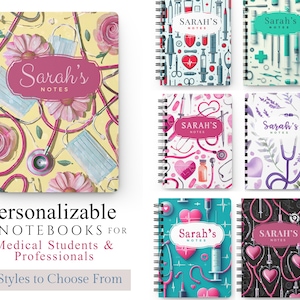 Personalizable Notebooks for Medical Professionals and Students, Nurses ...