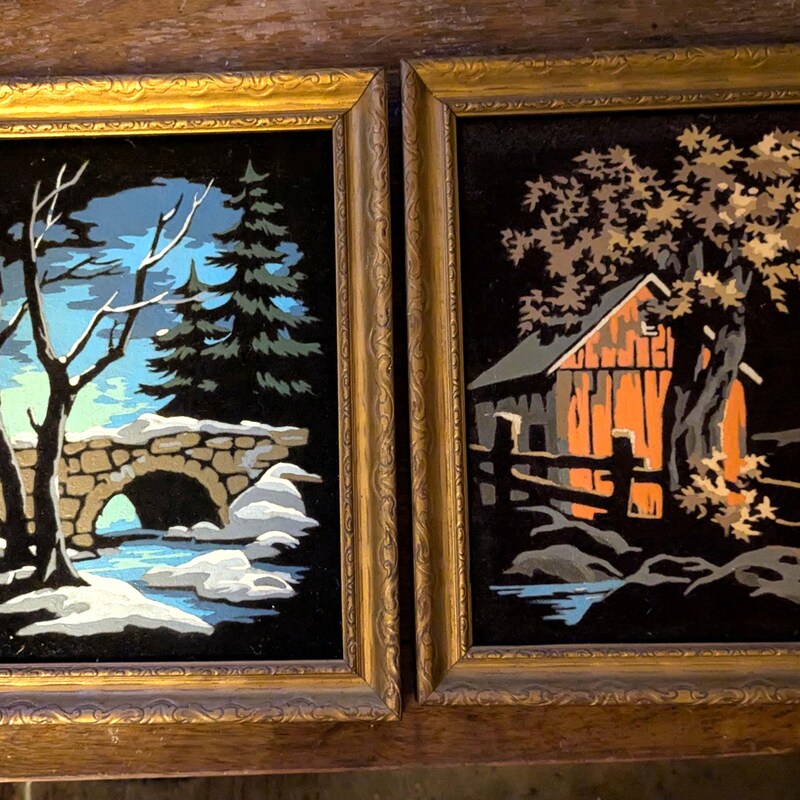 70s Paint by Number - Etsy