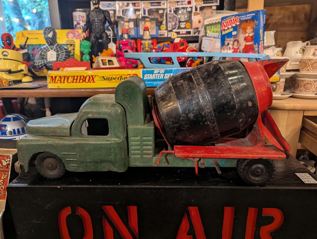 Vintage Structo Ready-mix Concrete Metal Toy Truck - Etsy