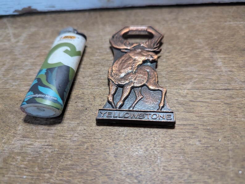 Yellowstone Grand Teton National Park Copper Bottle Opener Souvenir ...