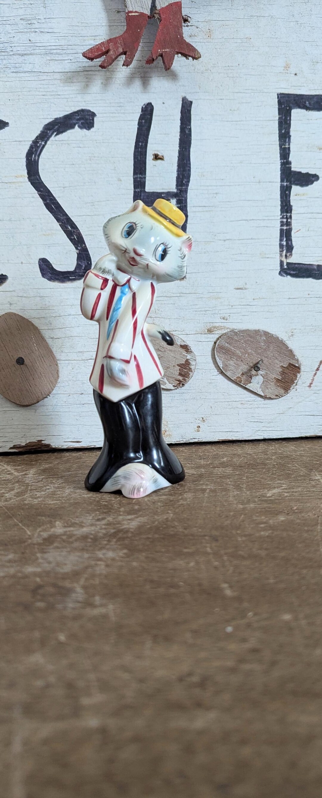 VINTAGE HTF PY Courting Cats Kitschy Anthropomorphic Shaker Japan - Etsy