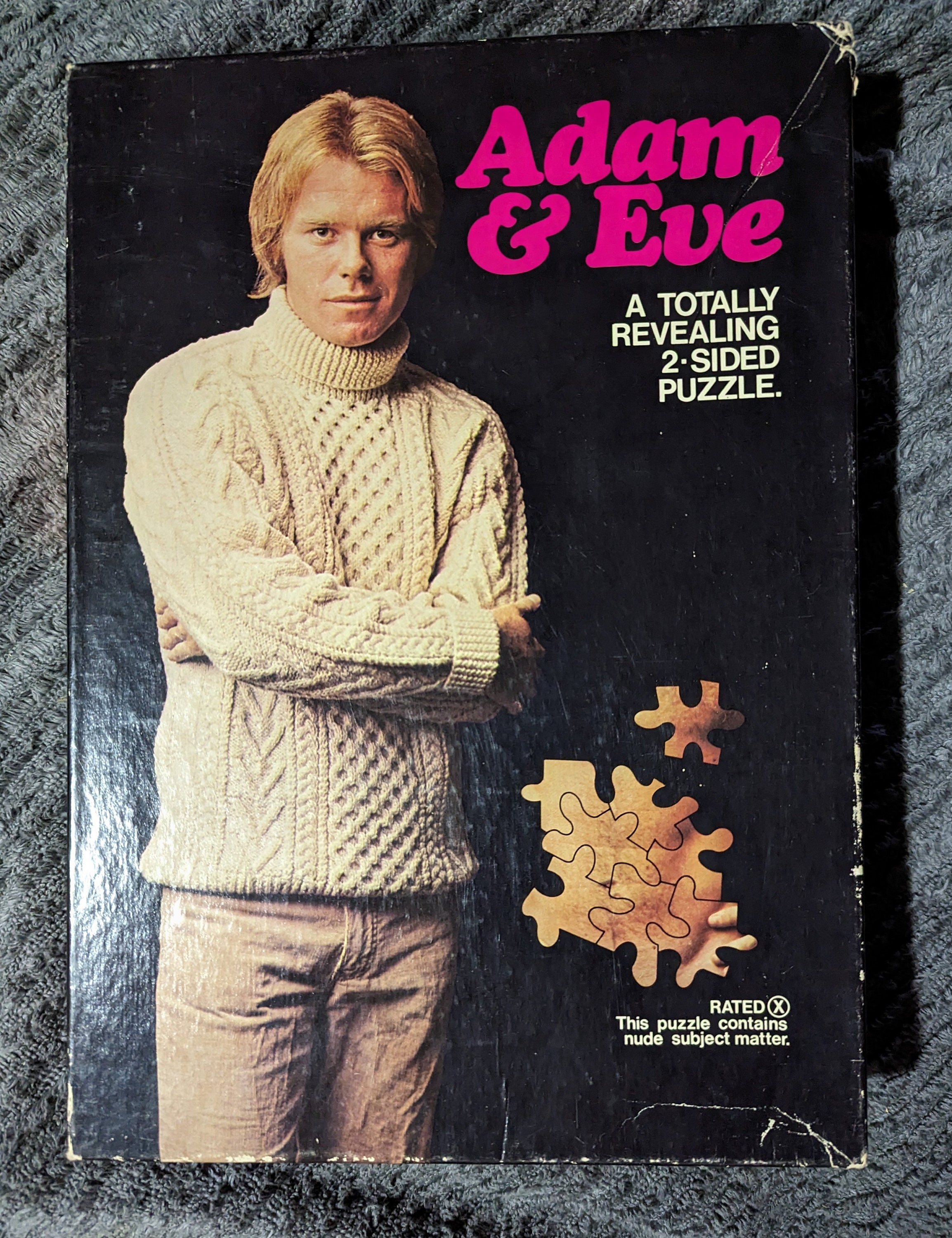 1972 ADAM & EVE 2 Sided X-rated Puzzle 513 Pcs - Etsy