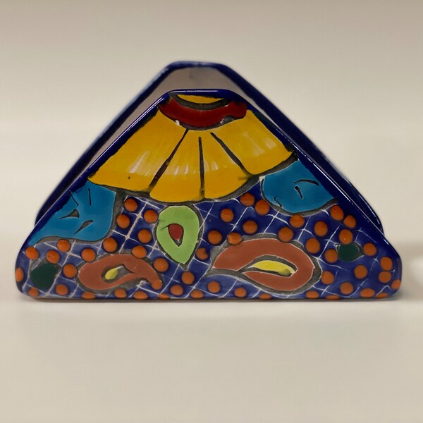Talavera Napkin Holder - Etsy