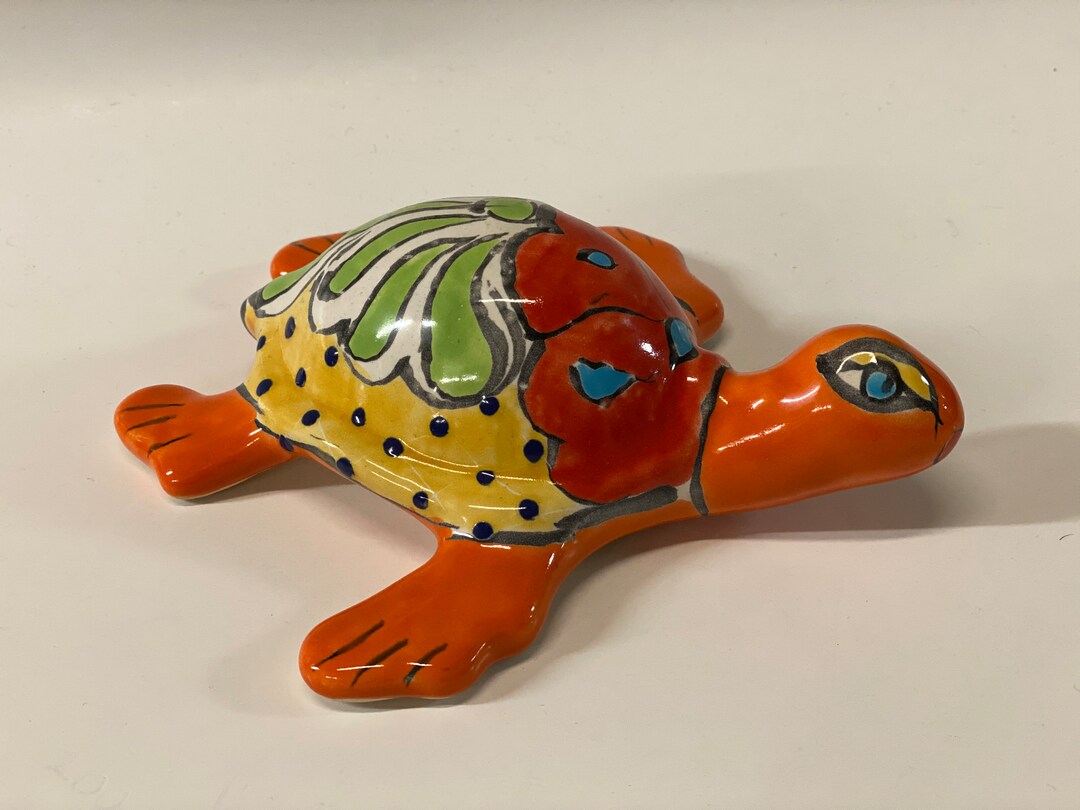 Talavera Turtle - Etsy