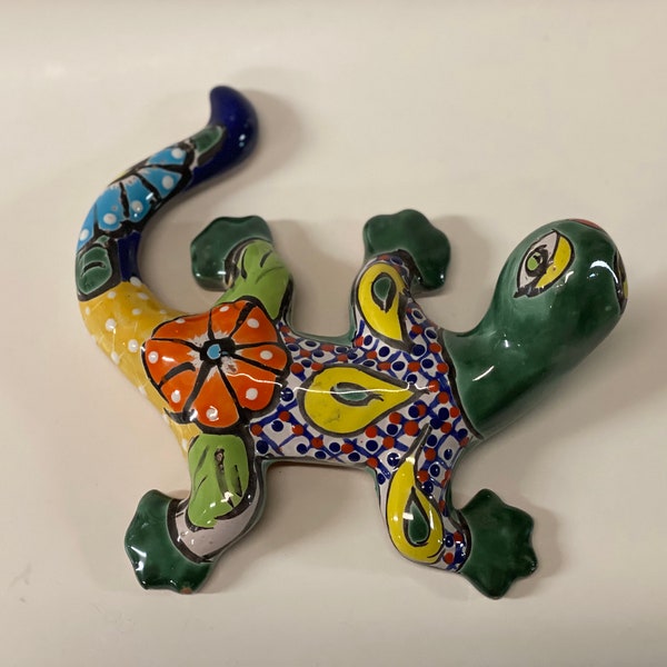 Ceramic Lizard Wall Decor - Etsy