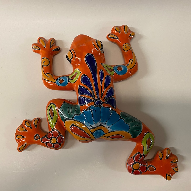 Talavera Frog - Etsy