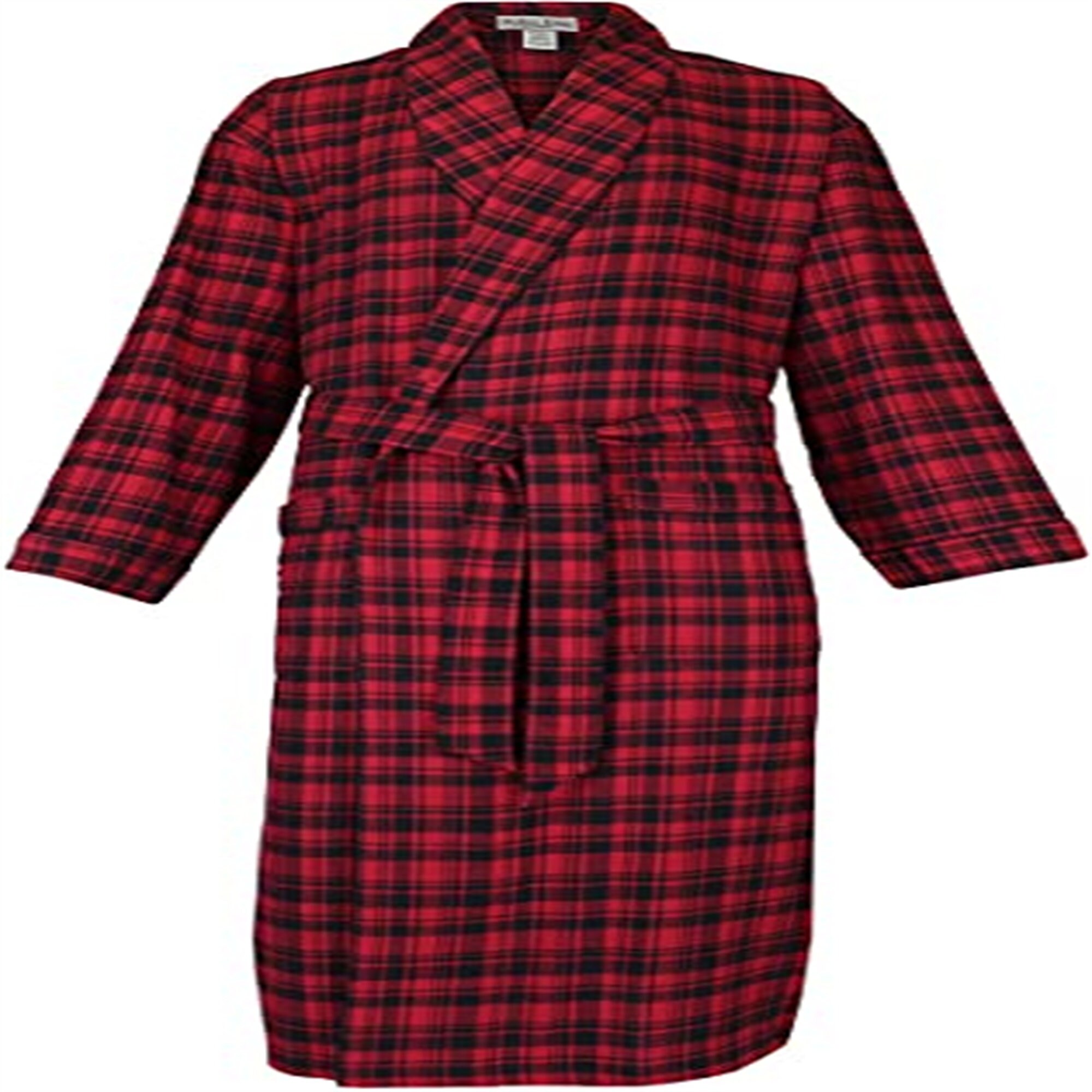 Robes King Classical Sleepwear Men’s 100% Cotton Flannel Shawl Collar ...