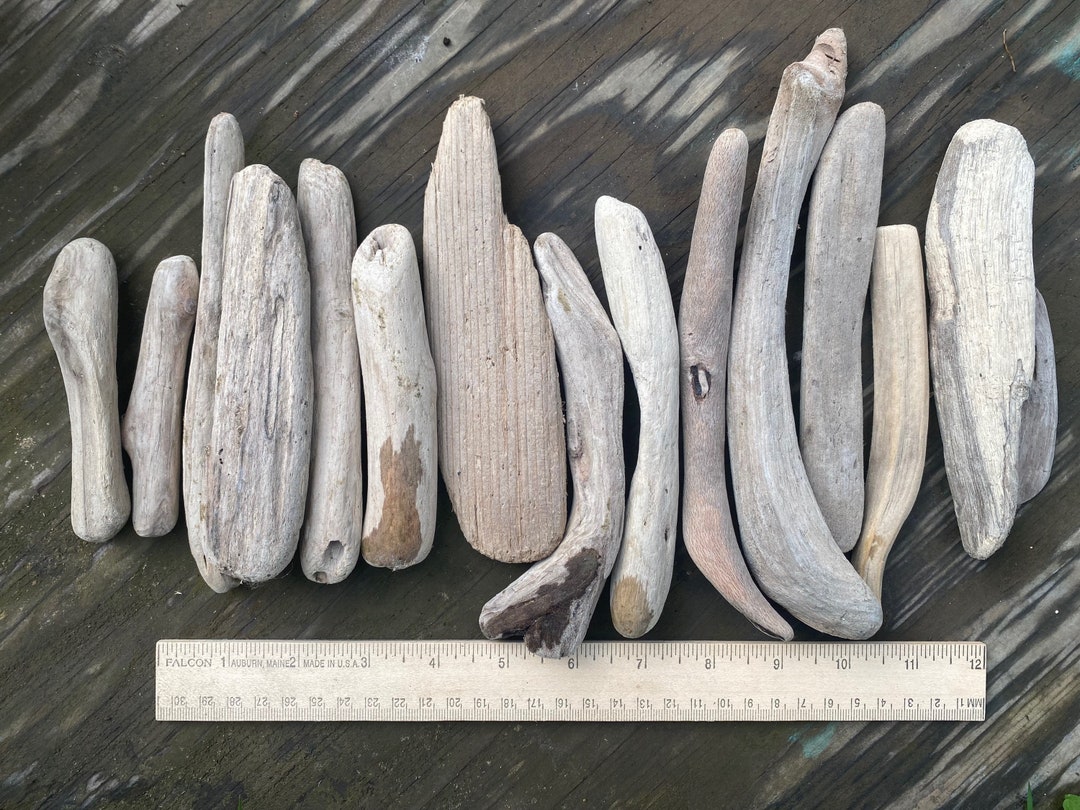 Driftwood Bundle: Natural Small Wood Sticks, Craft Supplies - Etsy
