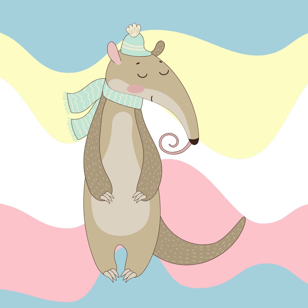 Anteater Sticker Pack downloadable - Etsy