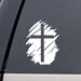 Cross Faith Car Window Decal - Etsy