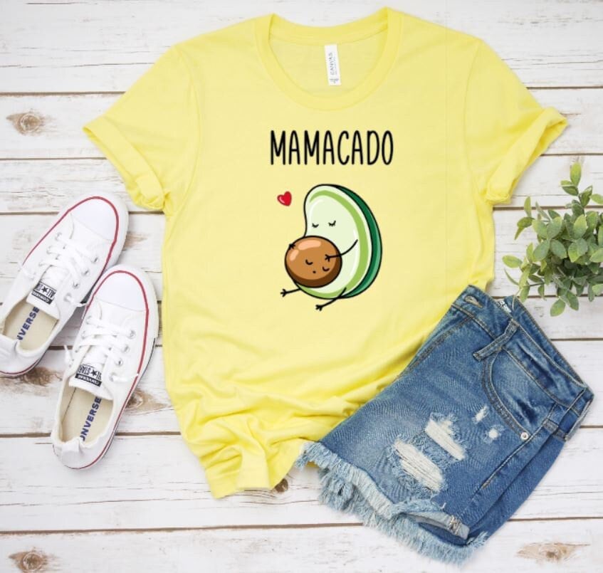 Mamacado Babycado Announcement Shirt for New Mom New Mom Gift - Etsy