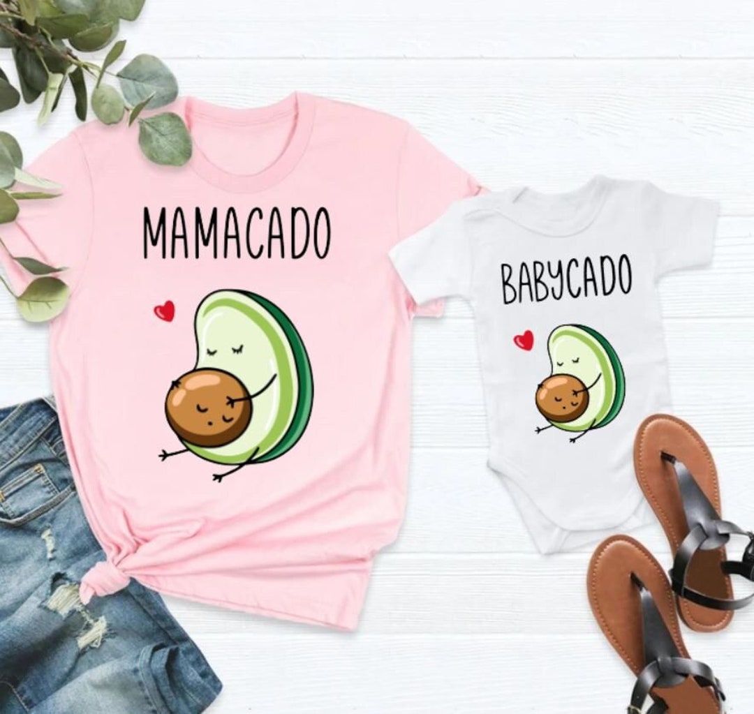 Mamacado Babycado Announcement Shirt for New Mom, New Mom Gift for ...