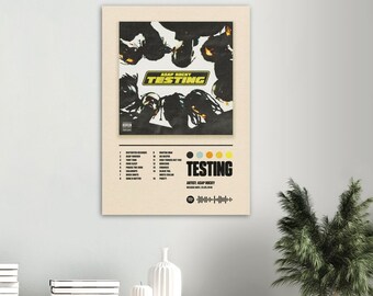 Asap Rocky Testing Poster - Etsy