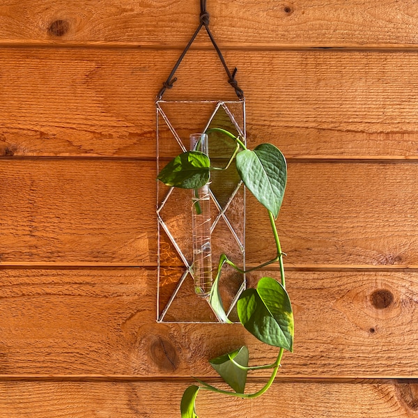 Stained Glass Hanging Propagation - Etsy