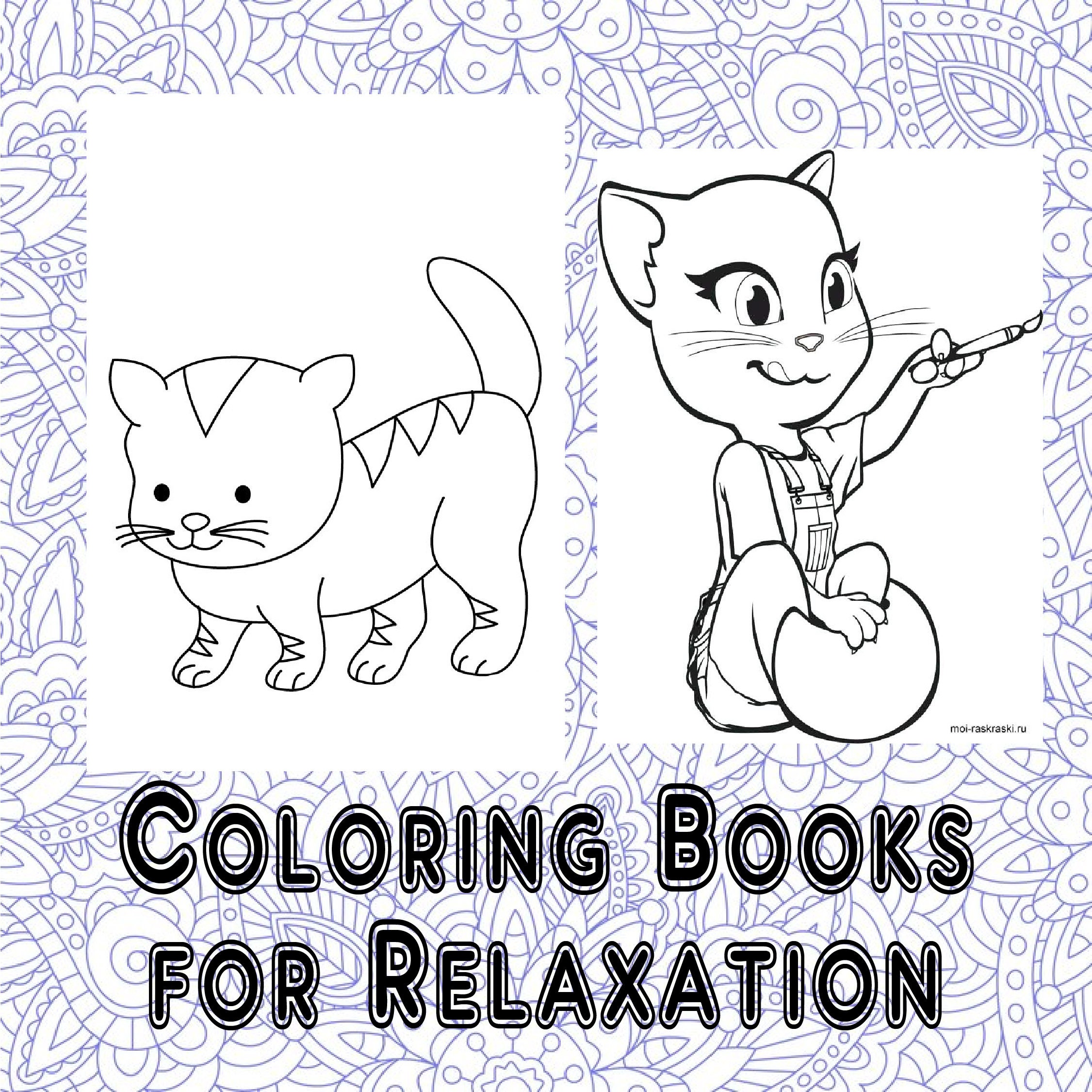 Printable Safari Animals Coloring Pages for Kids, 6 Coloring Pages for ...