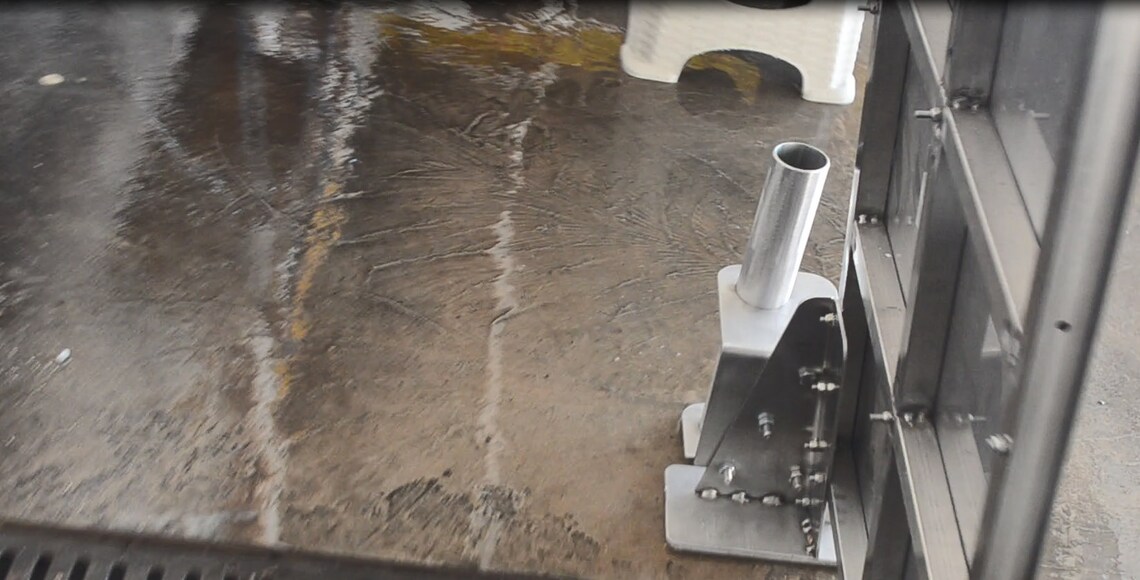 CEPOLTECH ST100 Stainless Steel Car Wash Floor Mat Hanger Stand - Etsy