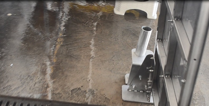 CEPOLTECH ST100 Stainless Steel Car Wash Floor Mat Hanger Stand - Etsy