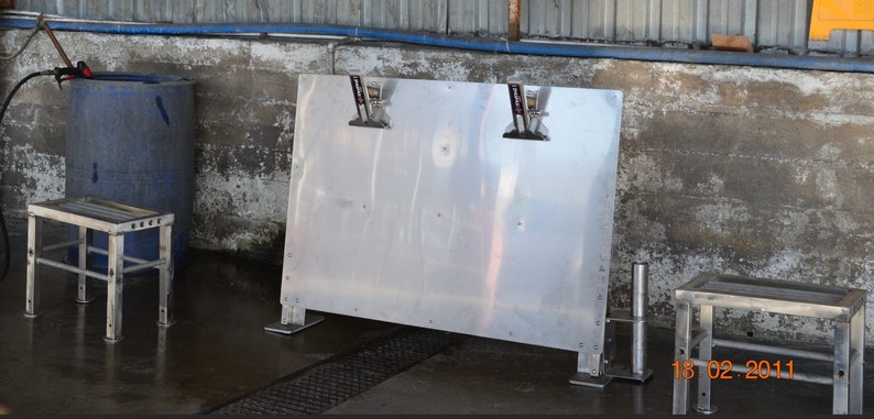 CEPOLTECH ST200 Stainless Steel Car Wash Floor Mat Hanger Stand - Etsy