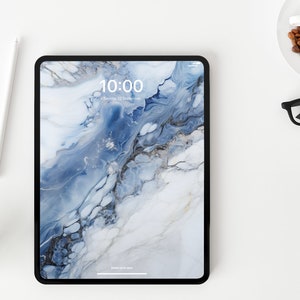 IPad Wallpaper, Blue Marble, High Resolution, Instant Download - Etsy