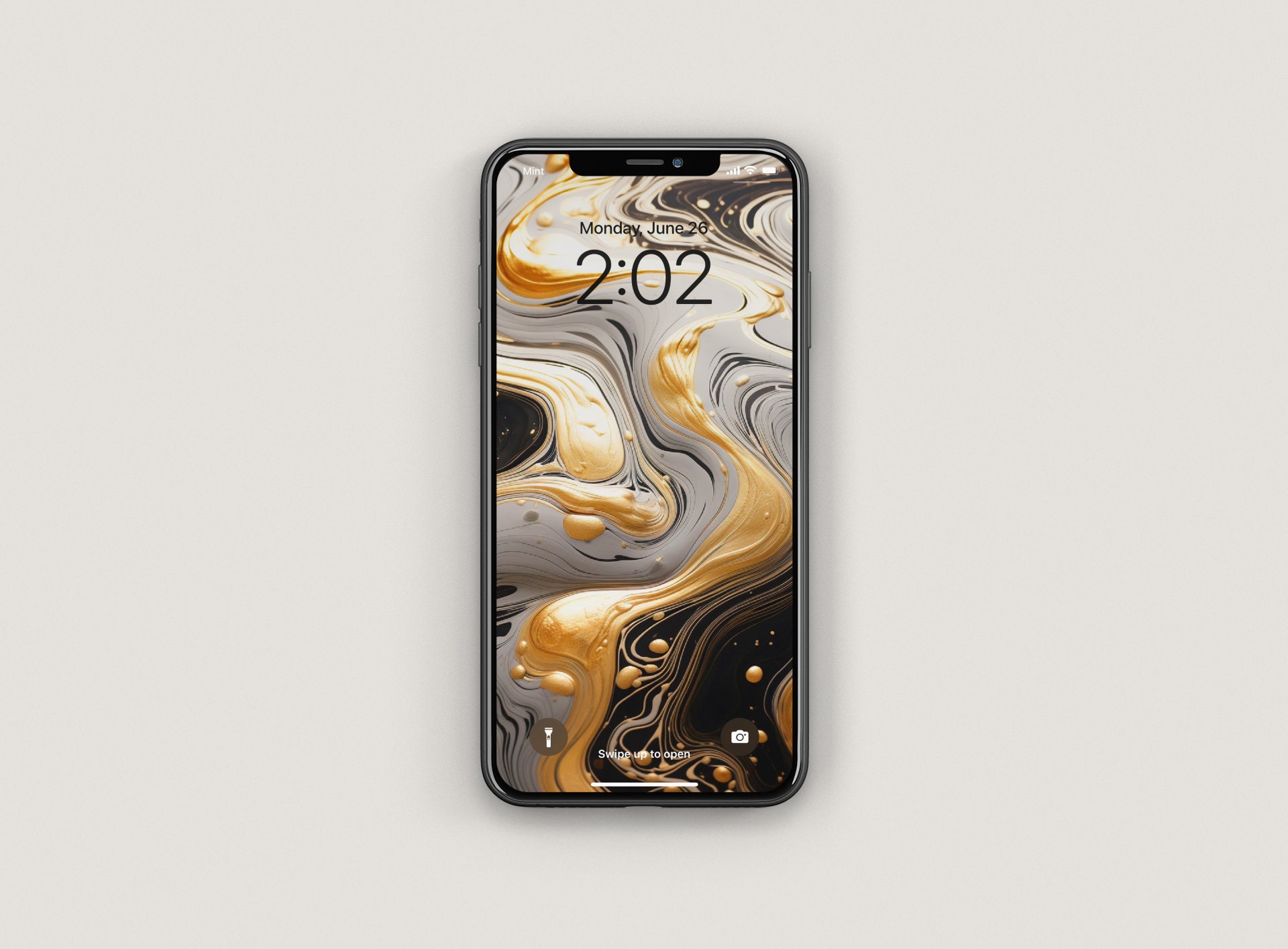 High Resolution Gold Silver Flow AI Exclusive iPhone Wallpaper - Etsy