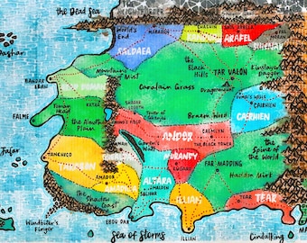 Wheel Of Time Map Seanchan