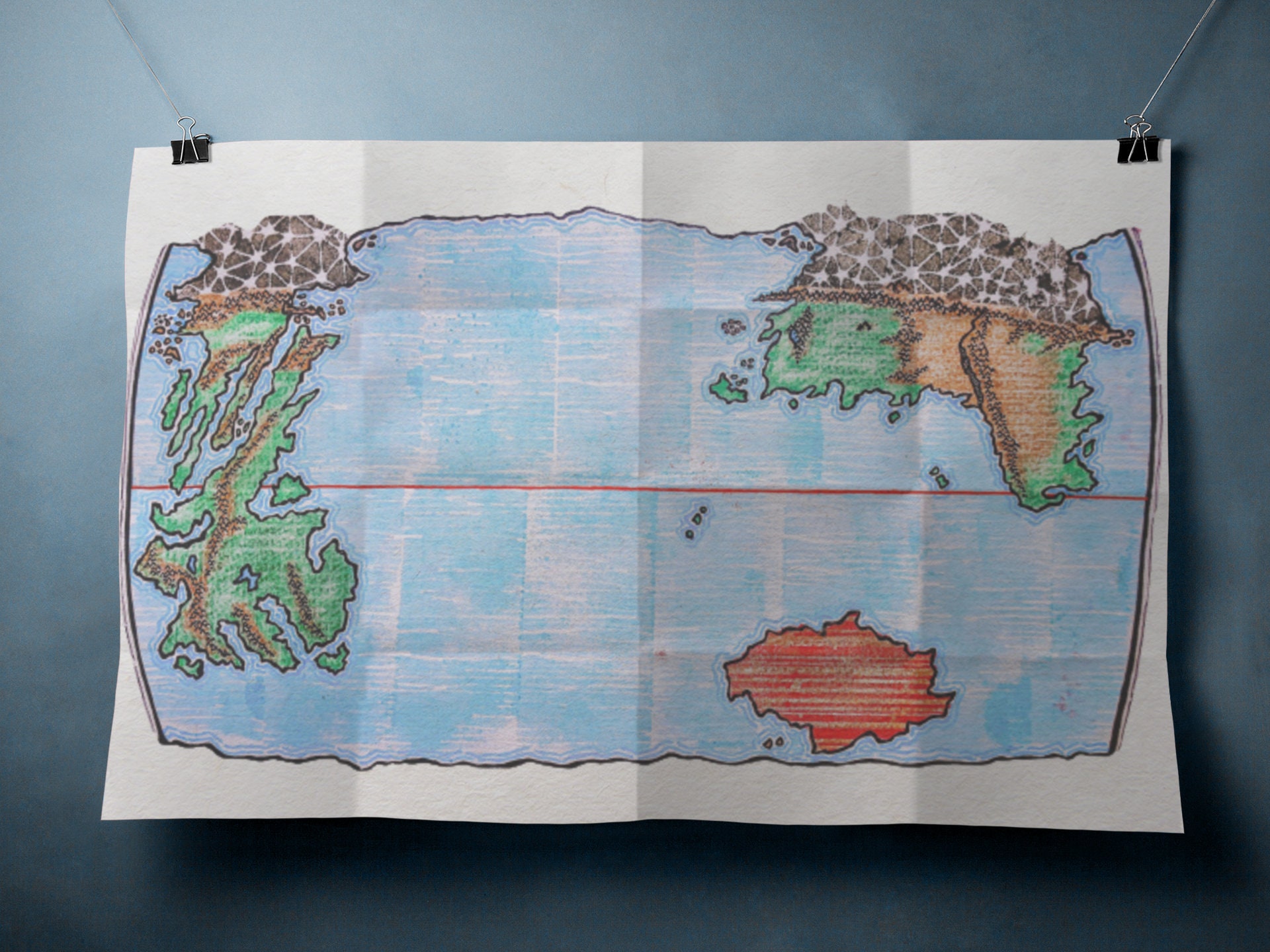 The Wheel of Time World Map | Etsy