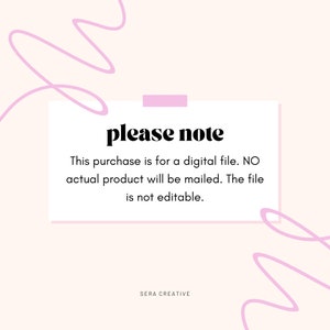 Printable Habit Tracker, Pink Downloadable Habit Tracker, Print at Home ...