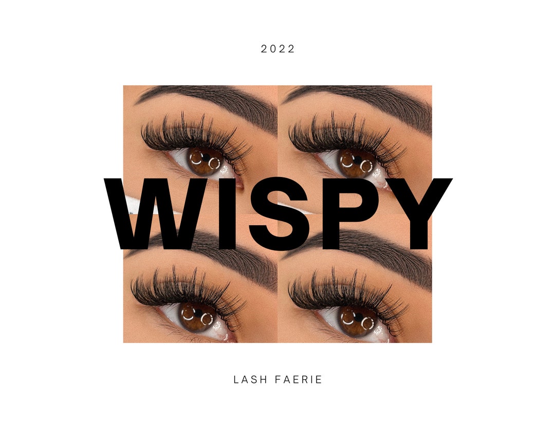 Wispy Lash Map E-book - Etsy