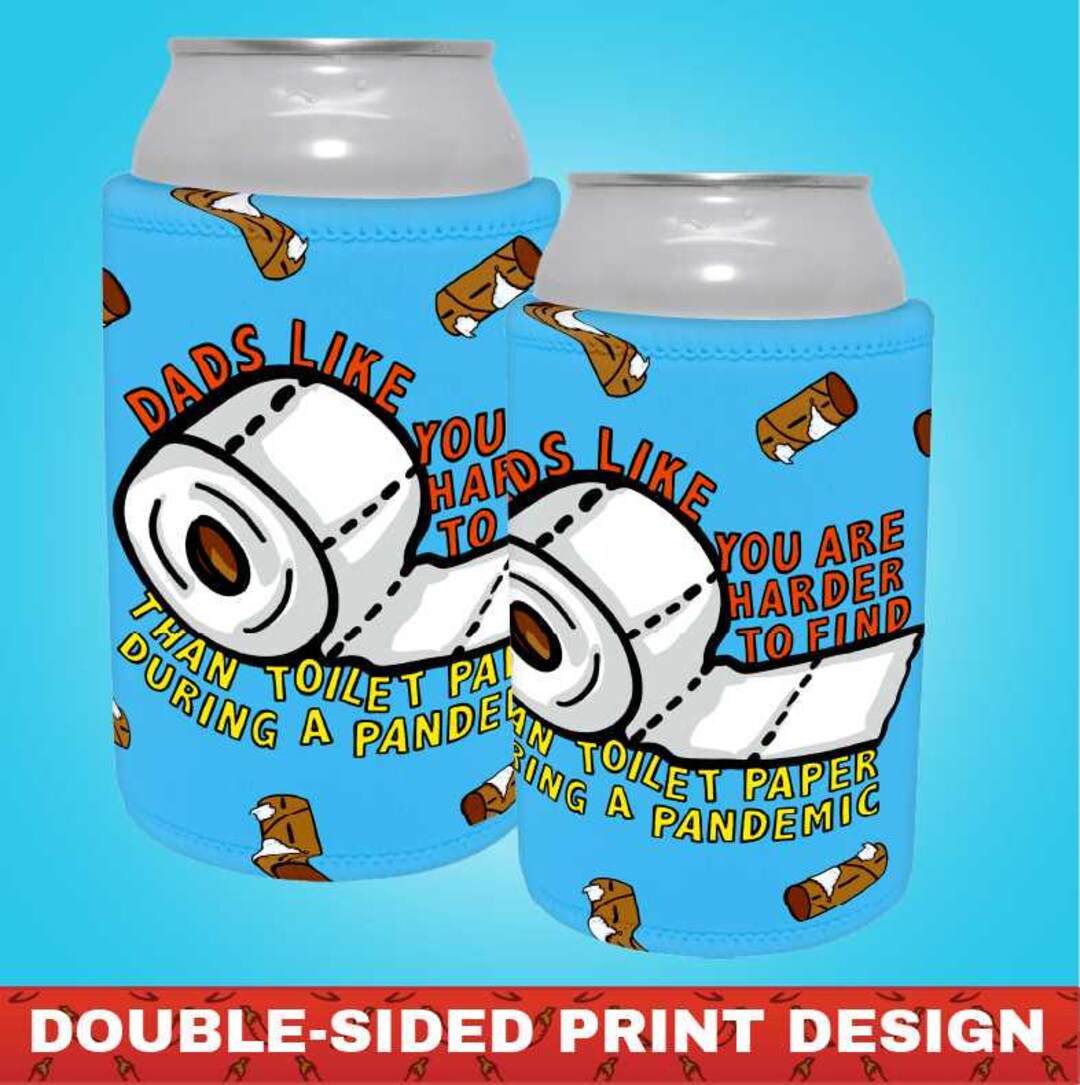 Rare Dad Stubby Cooler Funny Father Day Gift Unique Beer Holder for ...