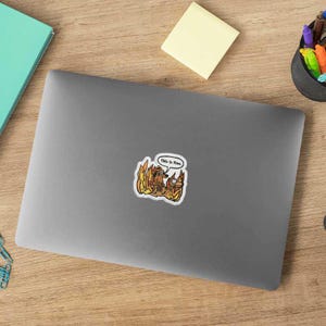 This is Fine Sticker - Etsy