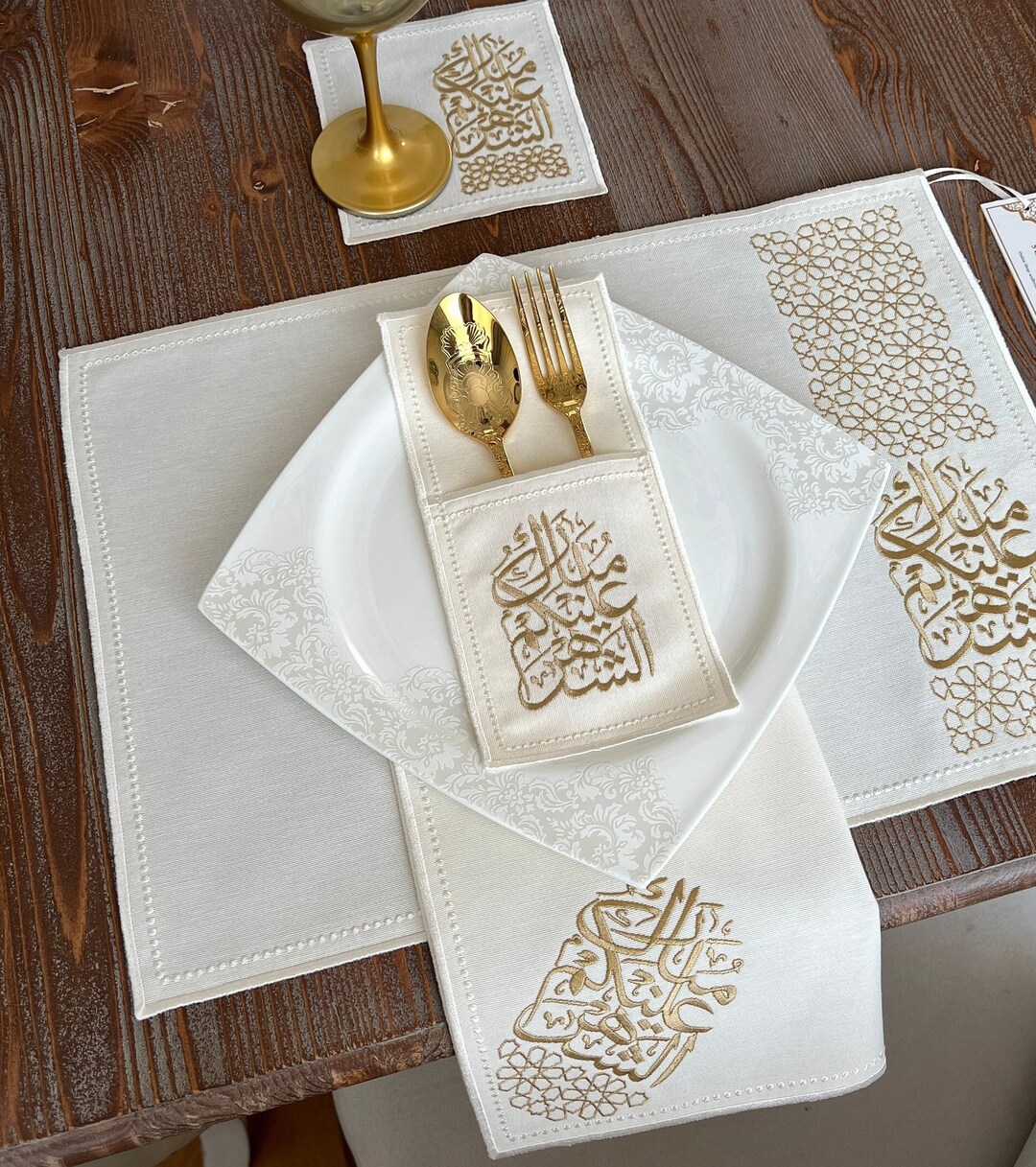 Islamic Home Decor, Islamic Decorations, 6 Person 24 Pcs, Ramadan ...