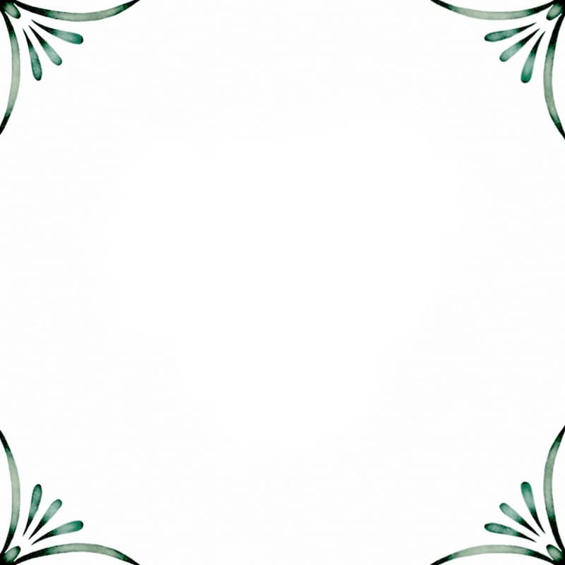 Delft Style Tiles Green - Etsy