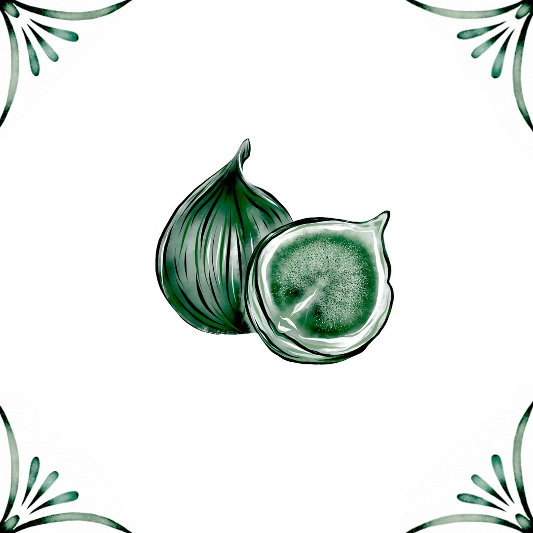 Delft Green Ceramic Tile- Fig︱bathroom Tile, Splashback, Kitchen Tiles ...
