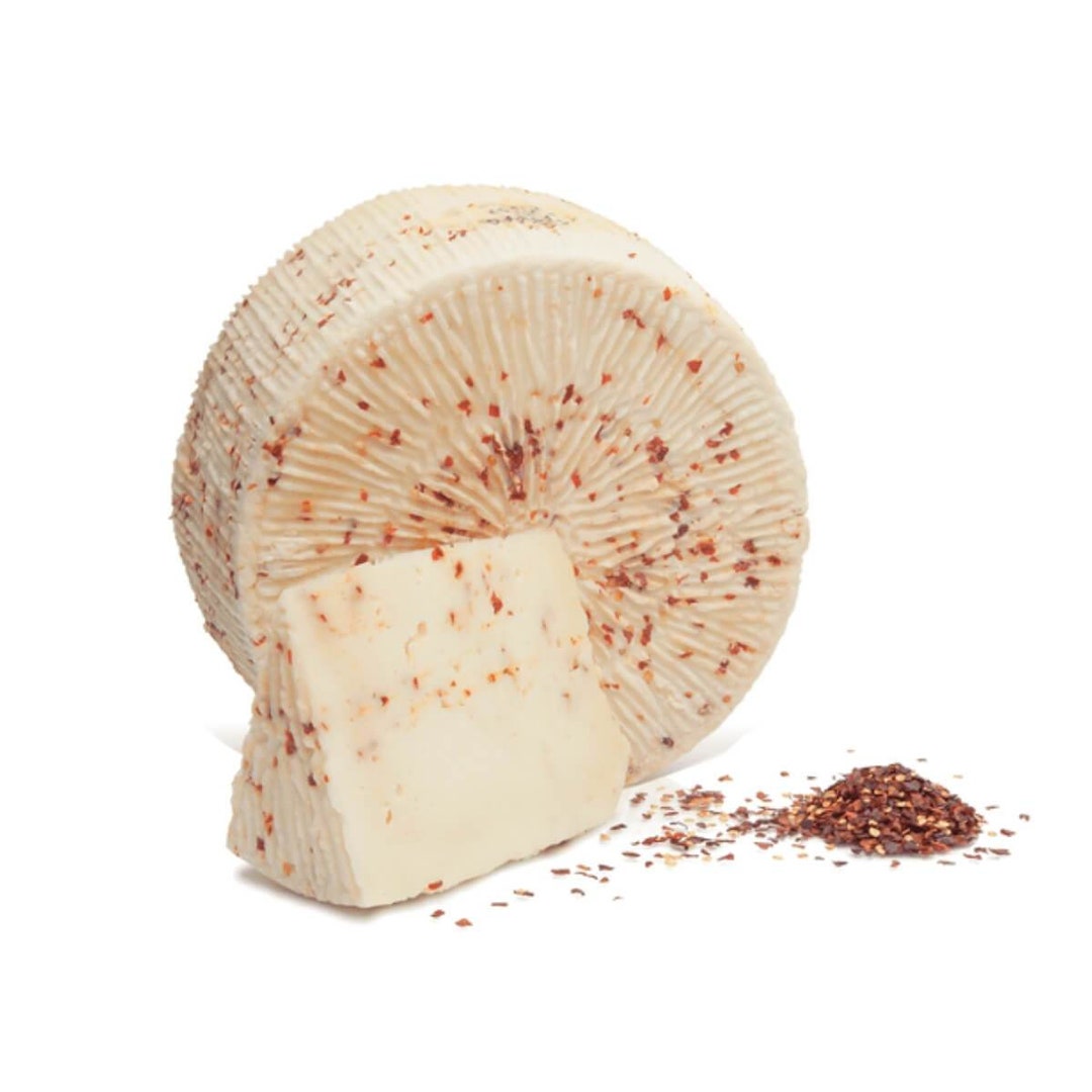 Fresh Pecorino Cheese With Hot Pepper Campagnolo - Etsy
