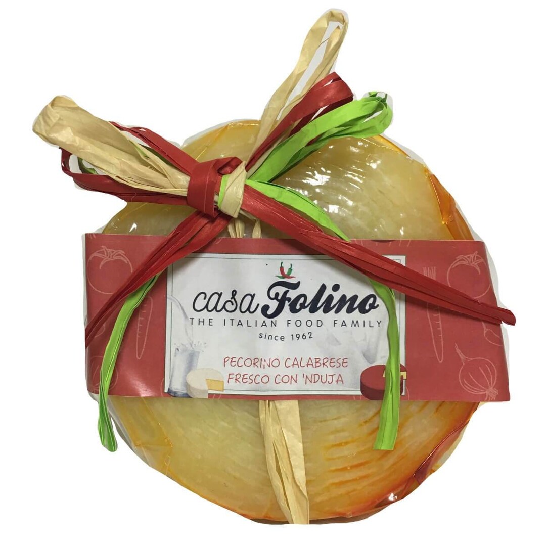Fresh Calabrian Pecorino Cheese With 'nduja - Etsy Australia