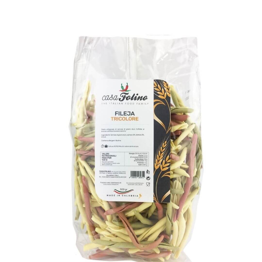 Fileja Tricolore Calabrese 500 GR - Etsy