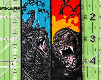 Godzilla Iron on Patch - Etsy