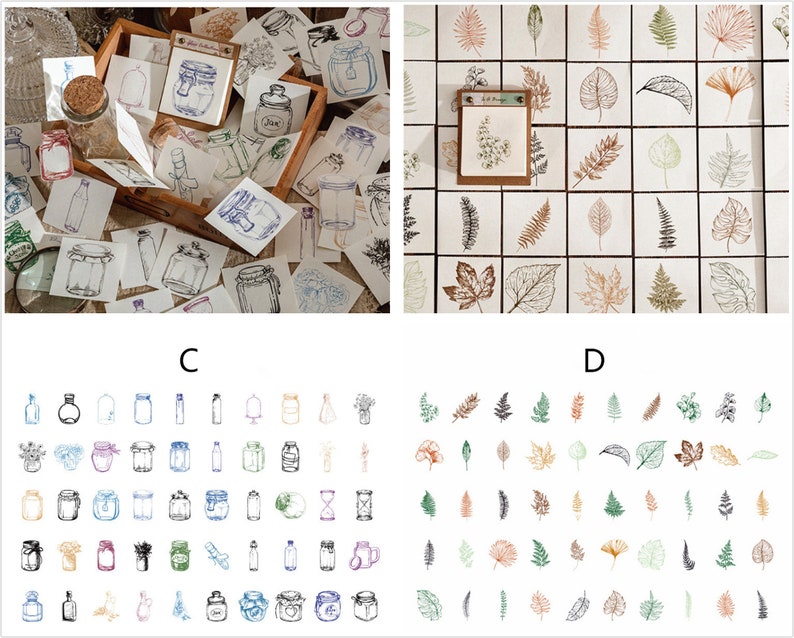 Plain Drawing Patterns Material Paper Set With Brads Pad - Etsy