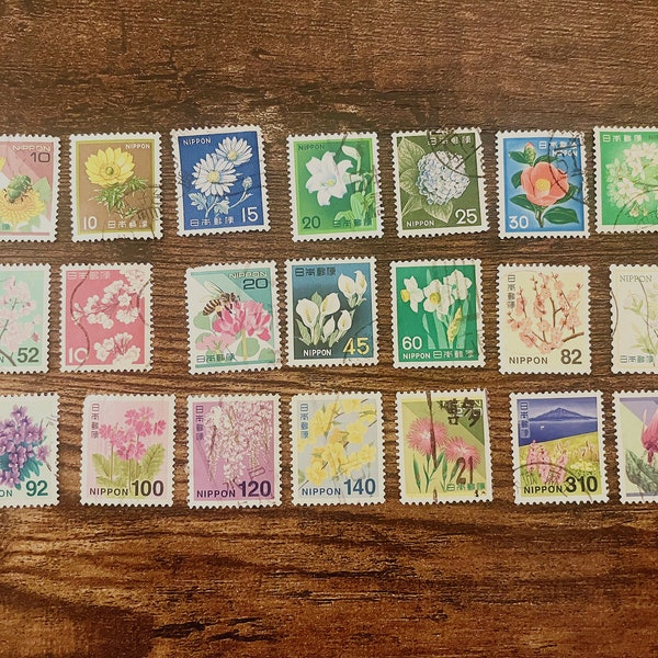 Japanese Stamps - Etsy