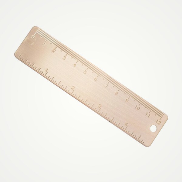 Metal Ruler - Etsy