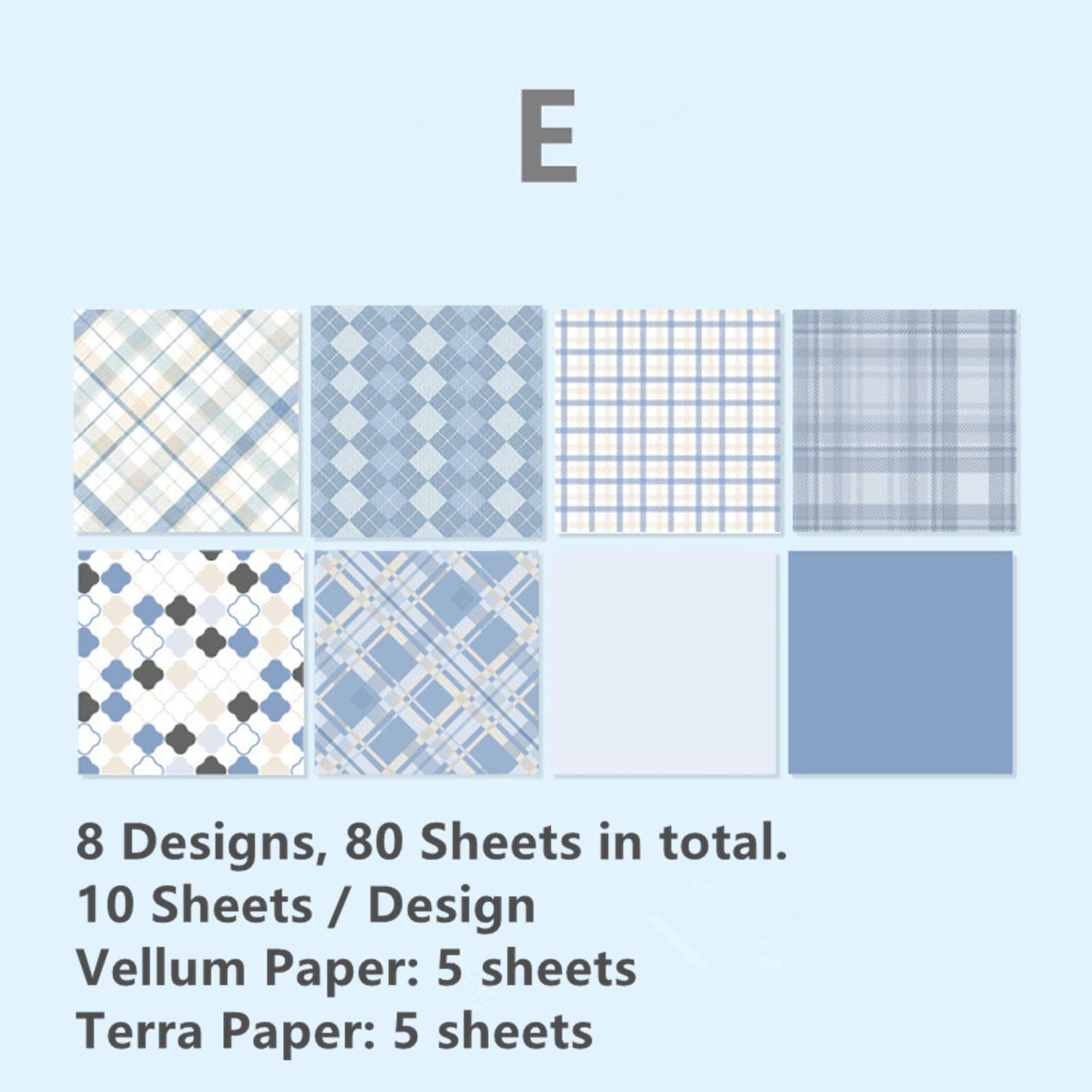 Retro Colorful Grid Note Paper, Vellum Paper, Terra Paper, Grid Deco ...