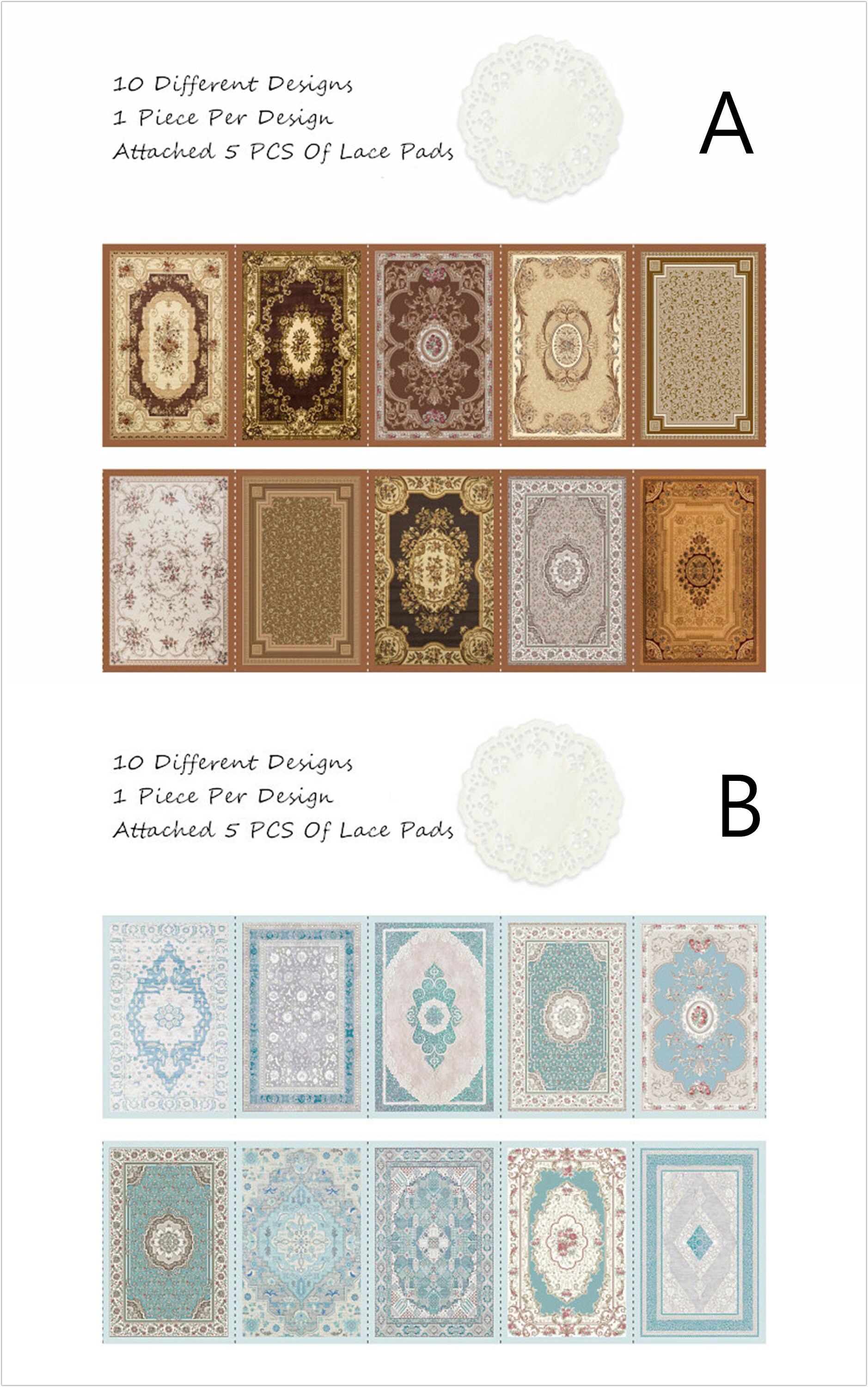 Retro Design Scrapbooking Paper Pack Organ Folding Decorative | Etsy